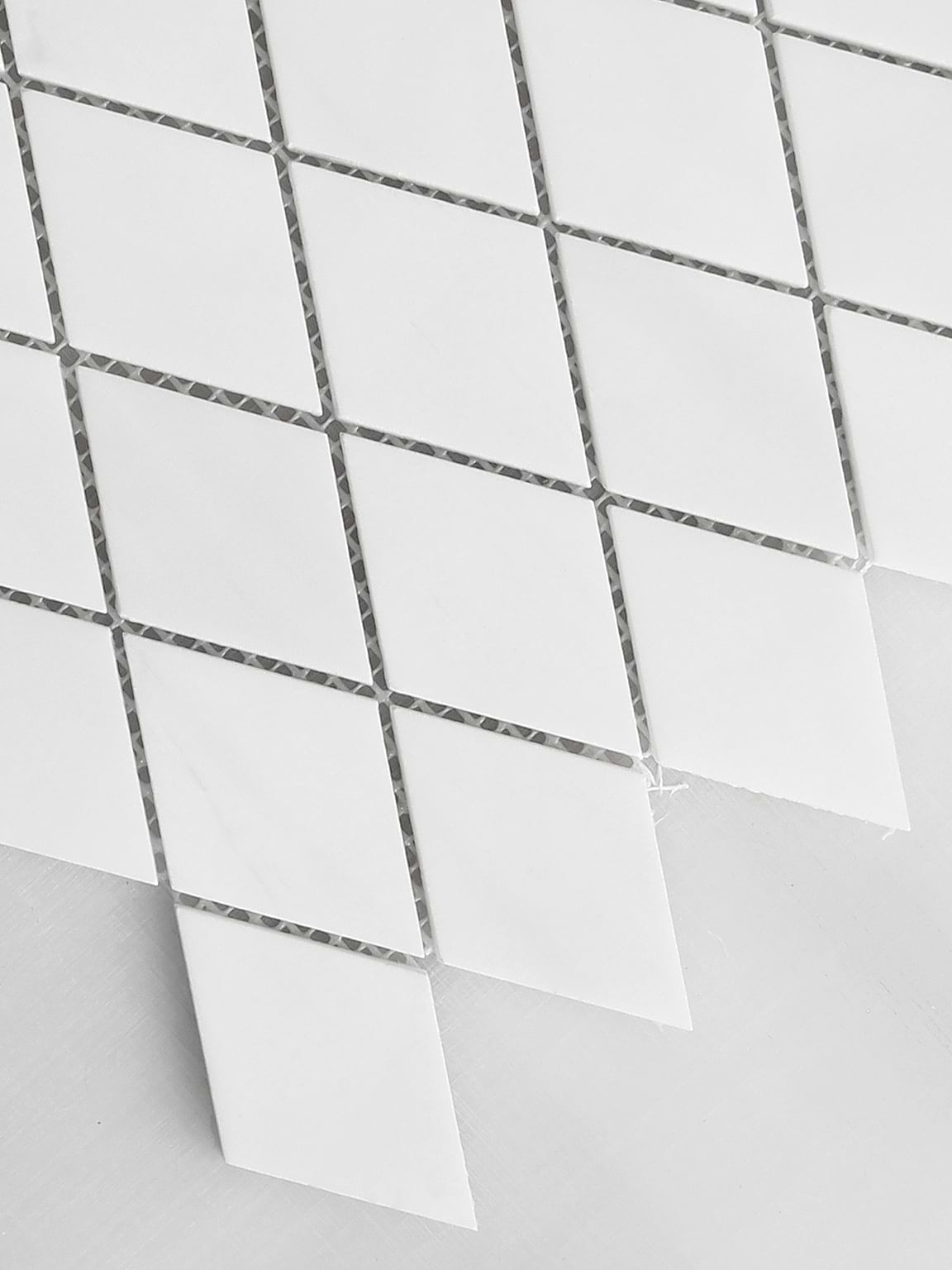 30+ Diamond Tile Backsplash ( SLEEK SHAPES ) - Striking Tile Designs