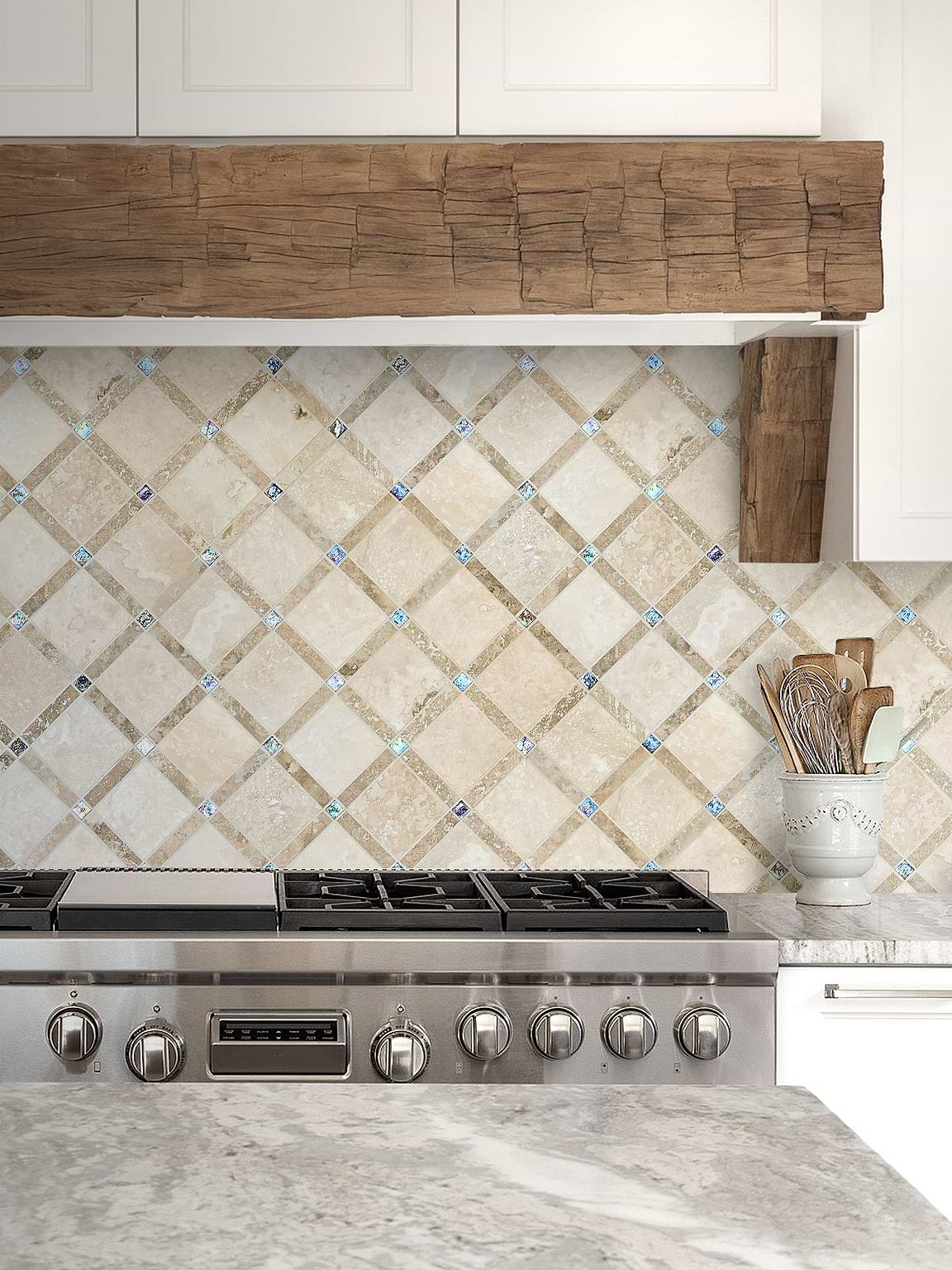 29+ ( Ivory Travertine ) Backsplash Tile Ideas - Natural Design Style!