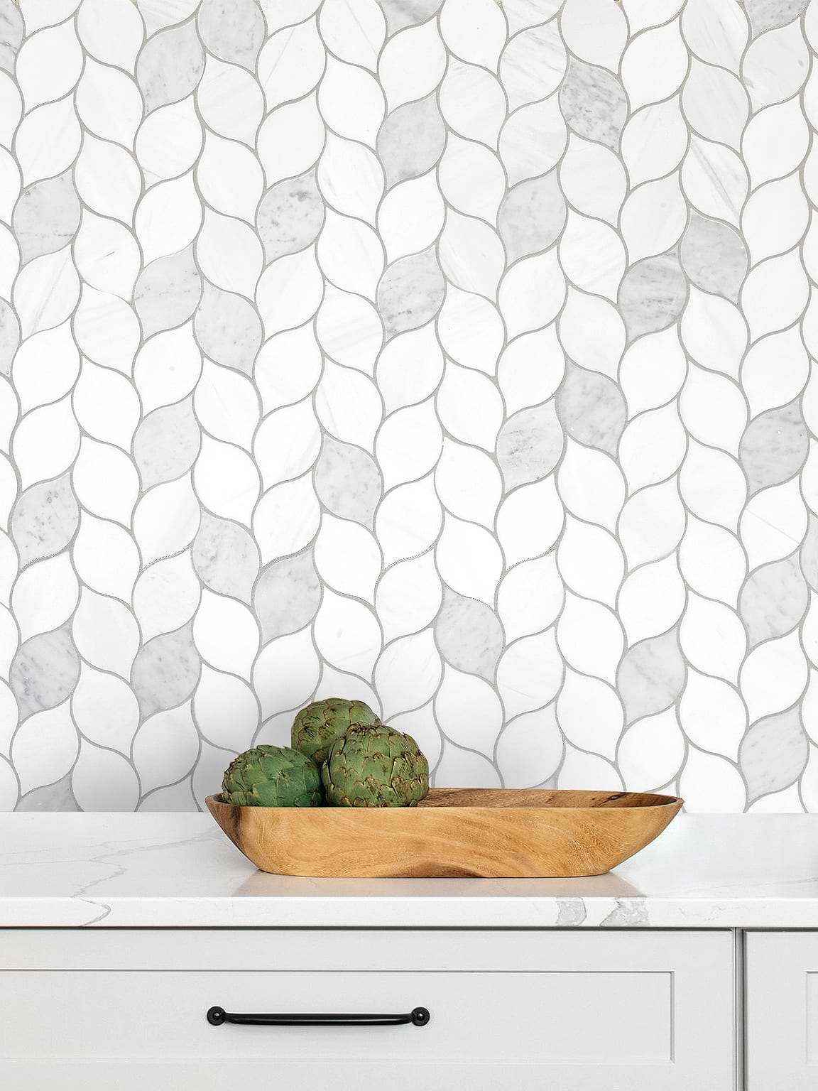 31+ Backsplash for Gray Countertops ( TRENDIEST ) - Backsplash