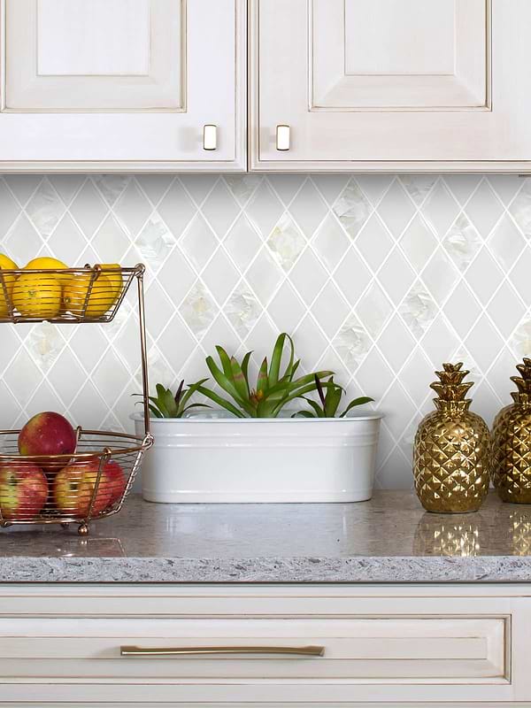 10+ Diamond Mosaic Tile Backsplash ( EYE-CATCHING ) - Tiles