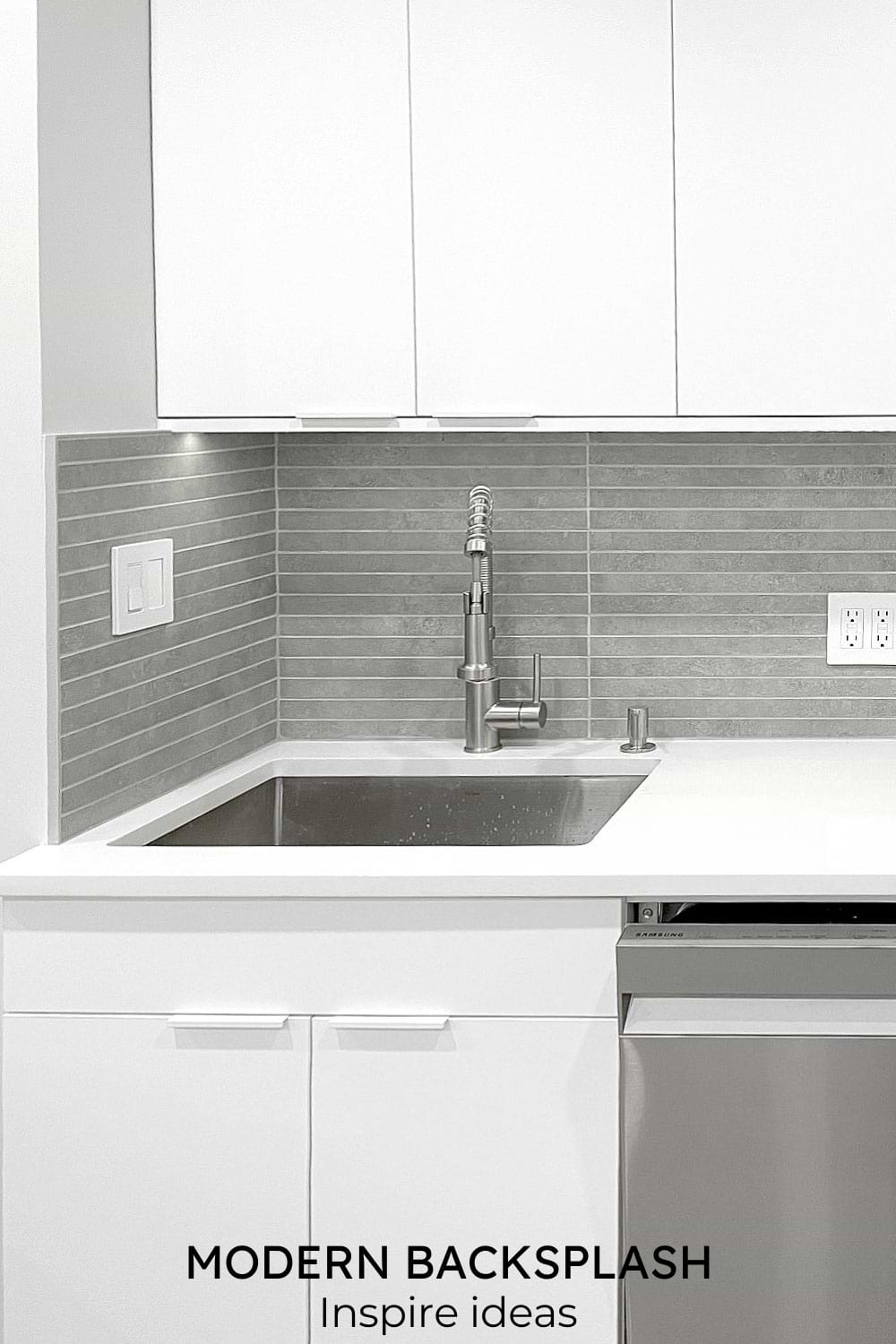 23+ Modern Gray Long Backsplash Tile - Limestone Mosaic Tile