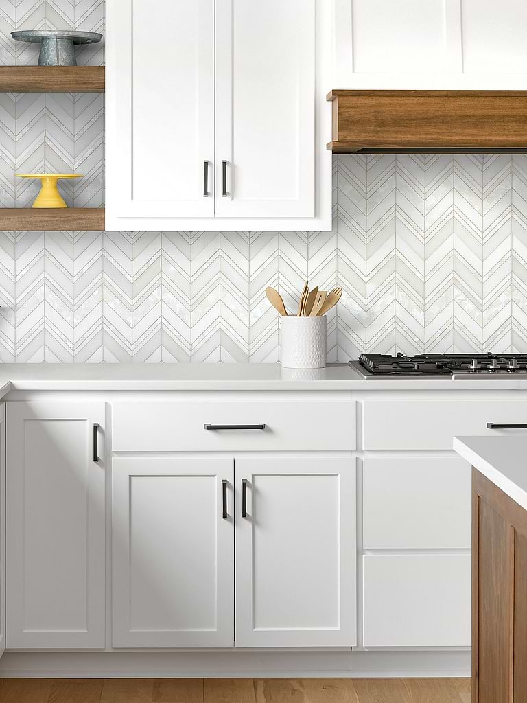 29+ Gray and White Backsplash ( CLEAN & SLEEK ) - Gray and White Tile