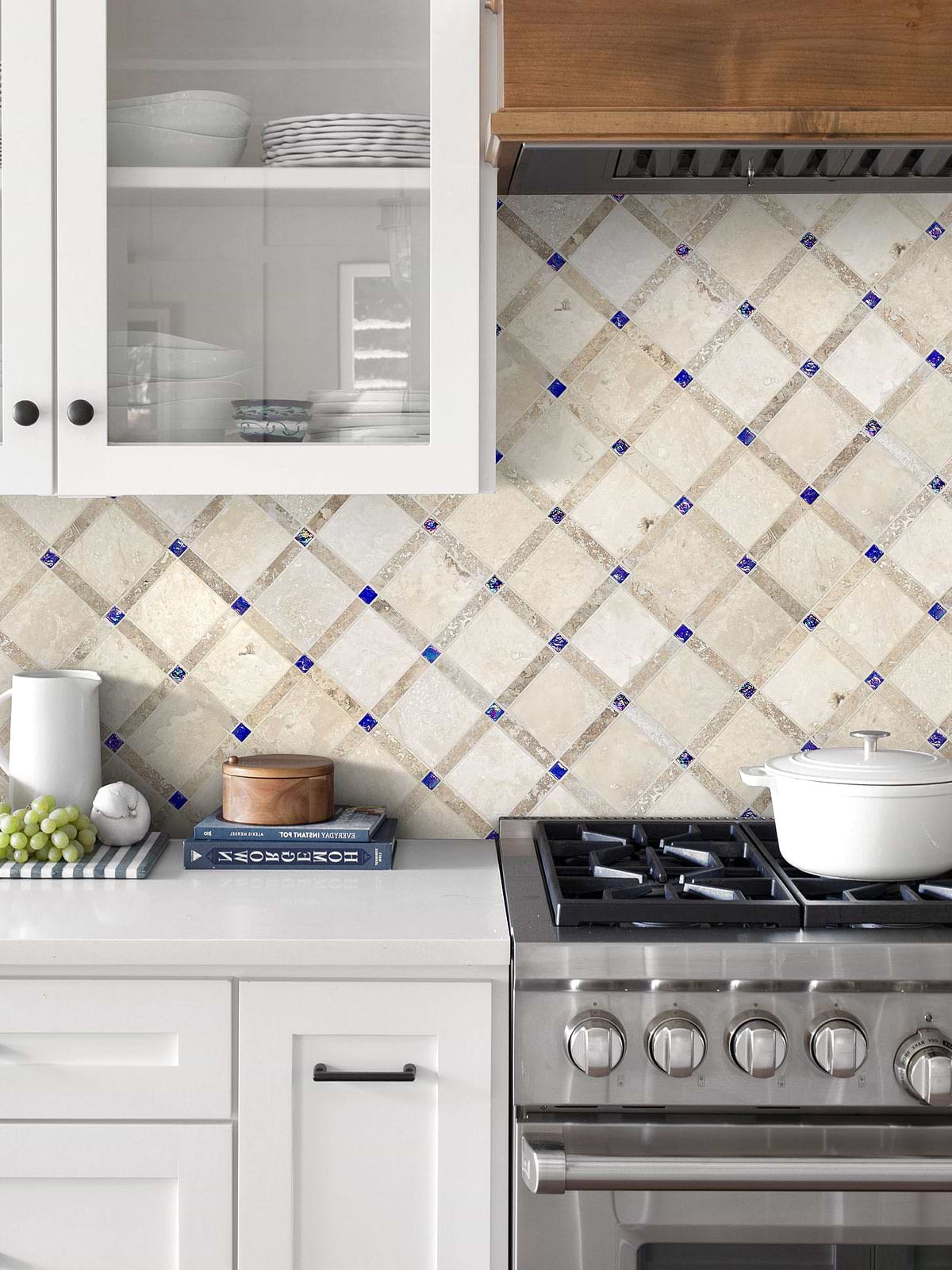 29+ ( Ivory Travertine ) Backsplash Tile Ideas - Natural Design Style!