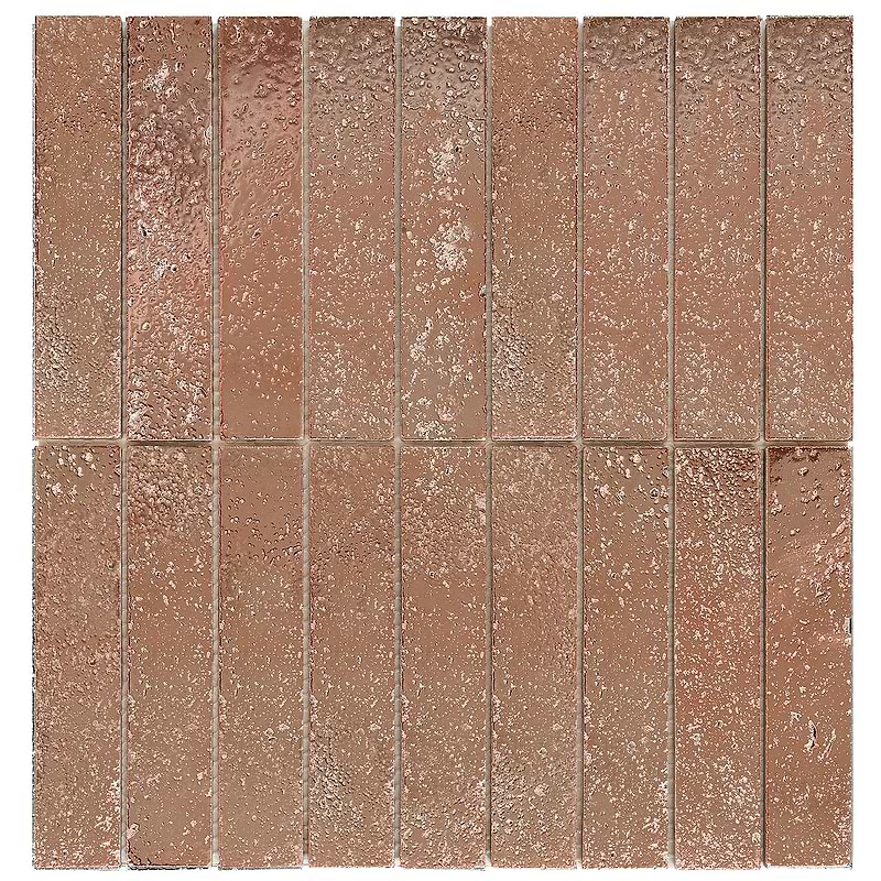 Modern Rose Gold Metallic Backsplash Tile - BA6206