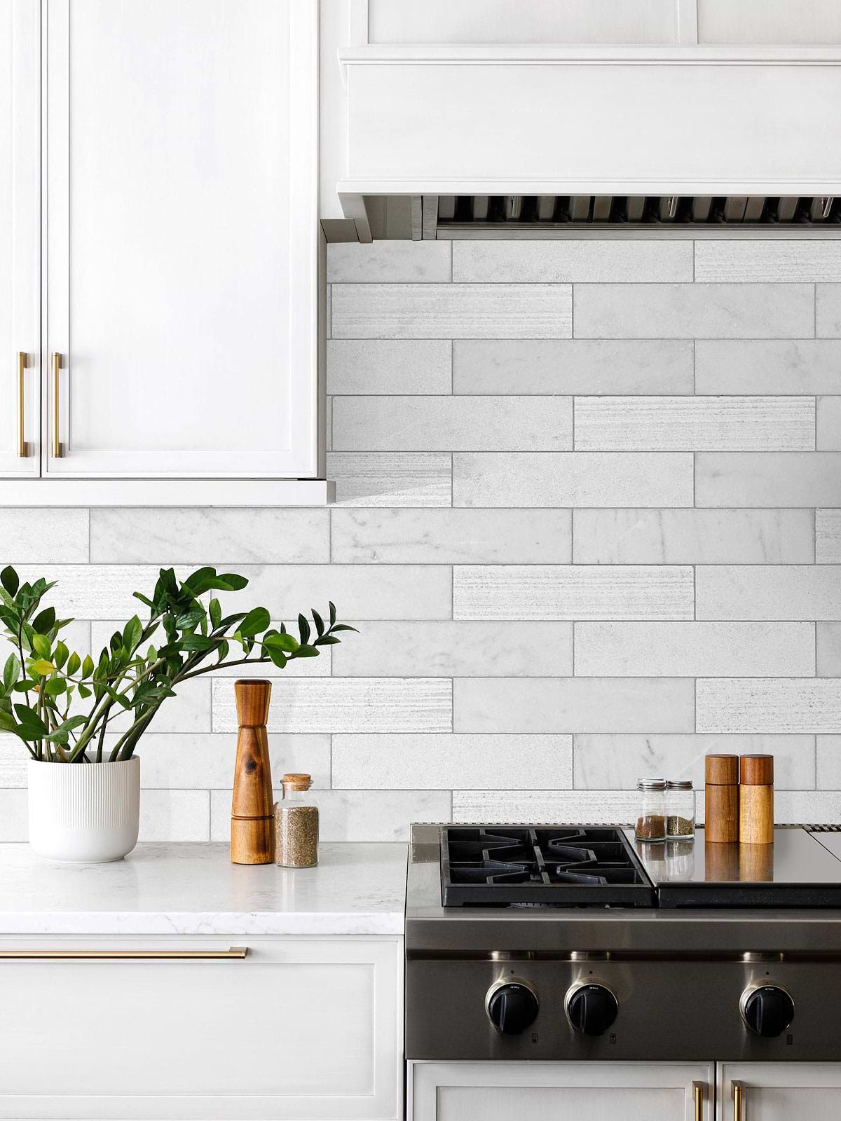34+ White Tile Backsplash with Black Grout ( CONTRASTING LOOK )