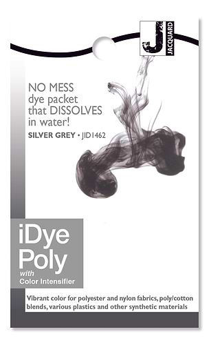 צבע לטקסטיל I-DYE POLY גוון SILVER GREY 462 | מאי ארט