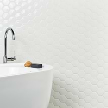 Shop Baroque Glass Blanco White 3" Burst | SohoStudioCorp.com