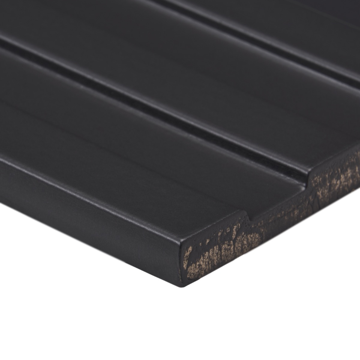 Shop Janelle 6x16 Black 3D Matte Porcelain Tile at sohostudiocorp.com