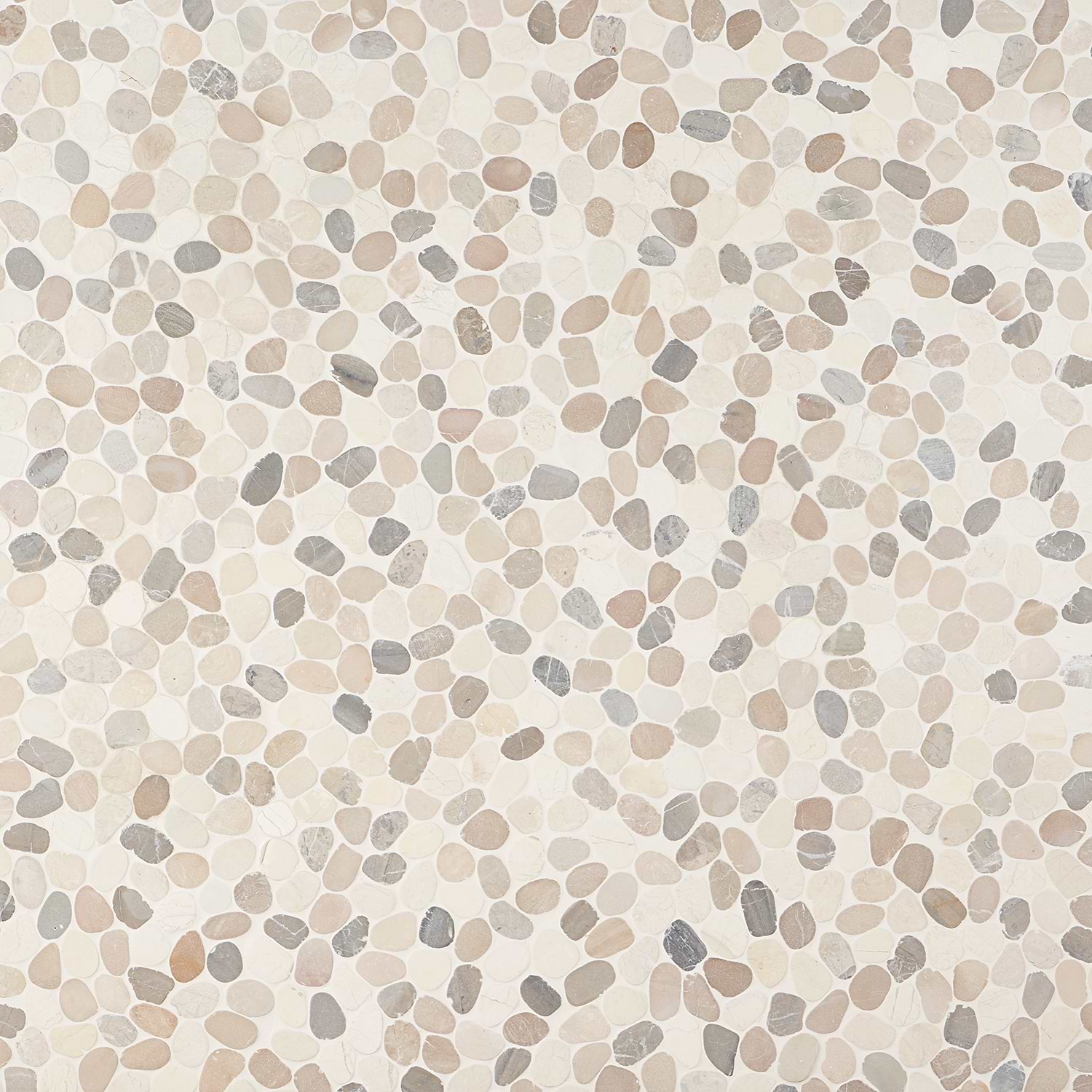 Shop Pebblestone Lombok Sliced Round Natural Stone | SohoStudioCorp.com