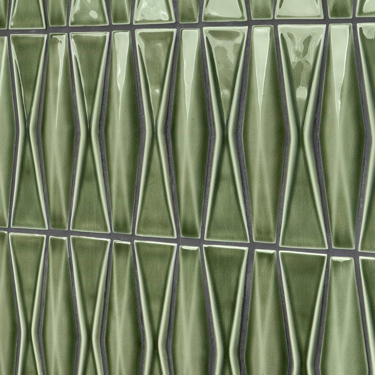 Shop Baroque Glass Adwick Fern Green | SohoStudioCorp.com