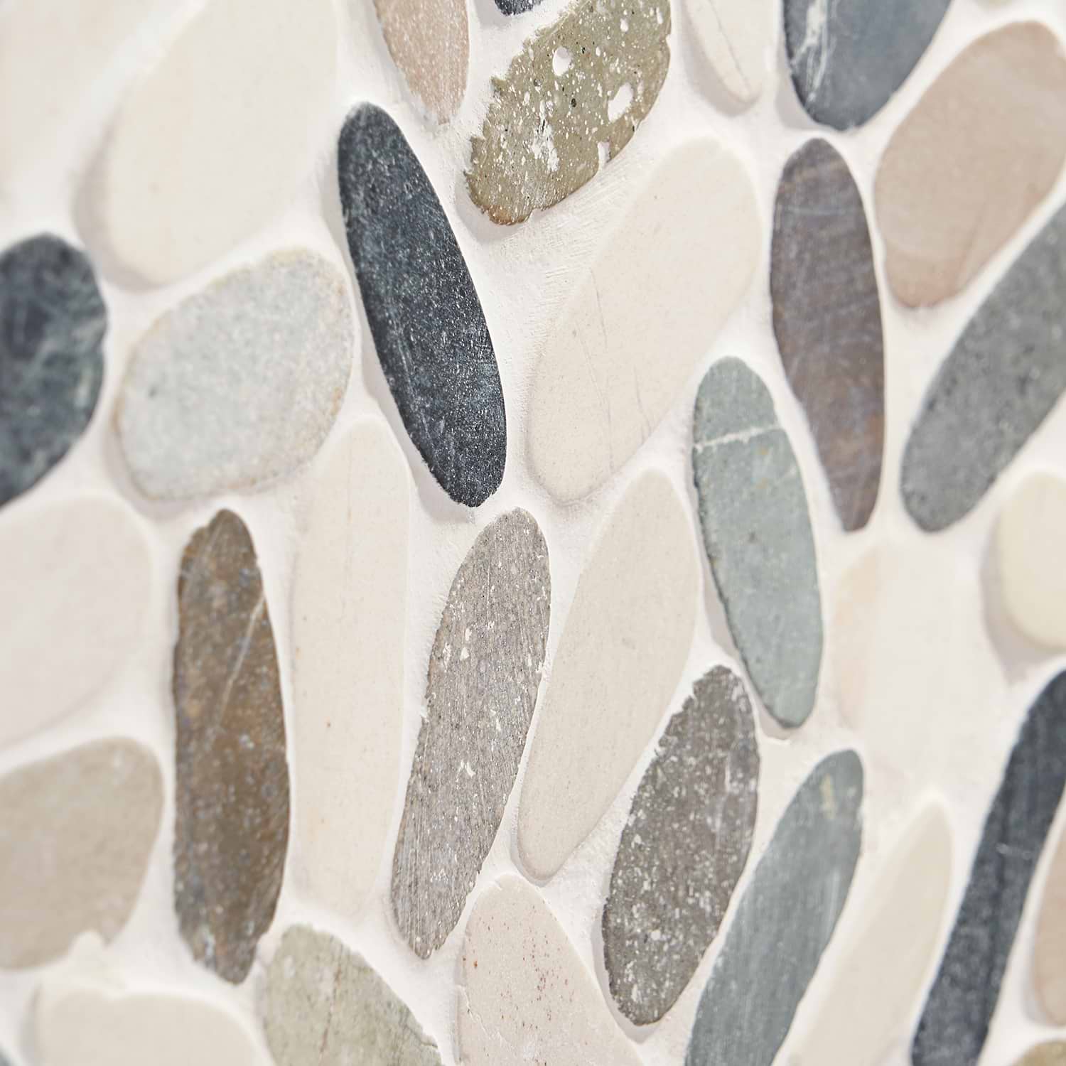 Shop Pebblestone Raja Ampat Sliced Flat Oval Natural Stone ...