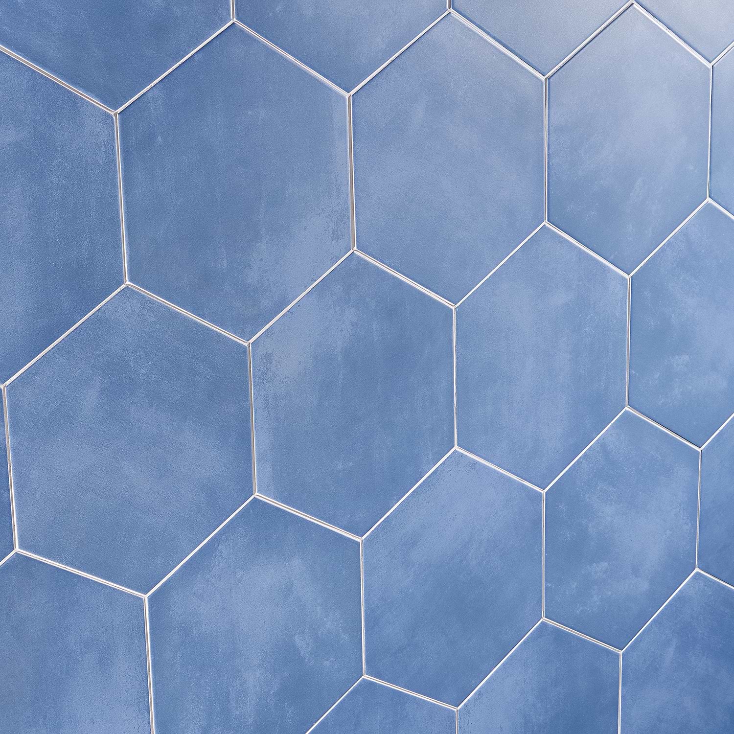 Shop Aries Azul 8" Hex | SohoStudioCorp.com