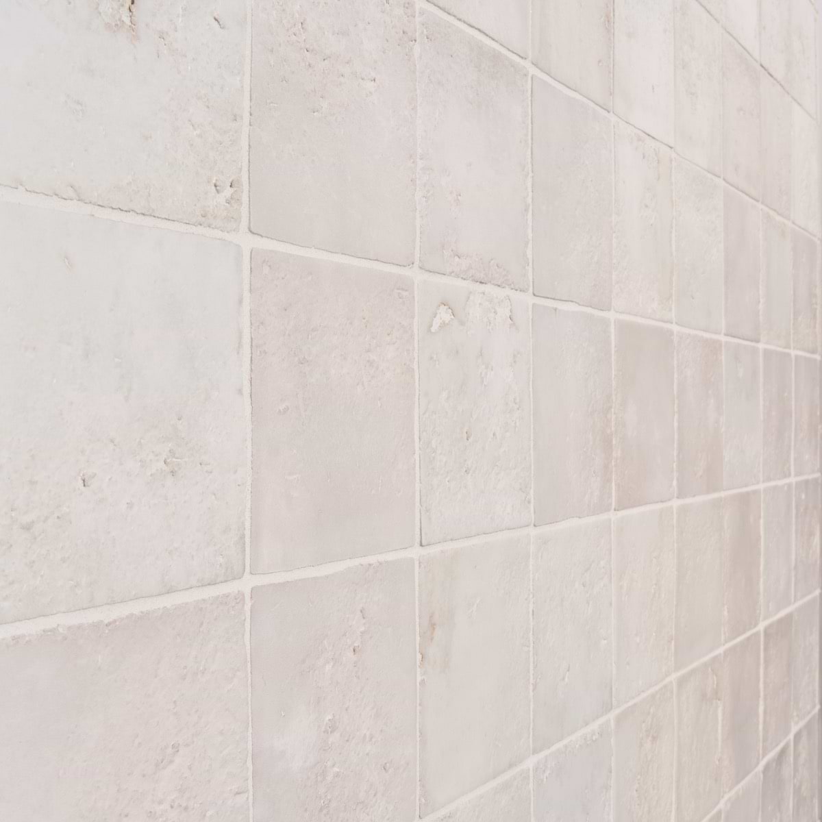 Shop Sample-Pereto White 5x5 Matte Ceramic Tile at sohostudiocorp.com