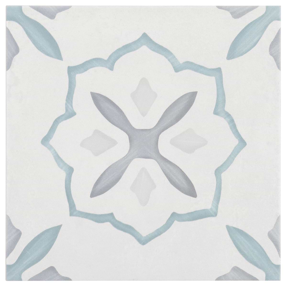 Shop Dhar Stella Blue 9x9 | SohoStudioCorp.com