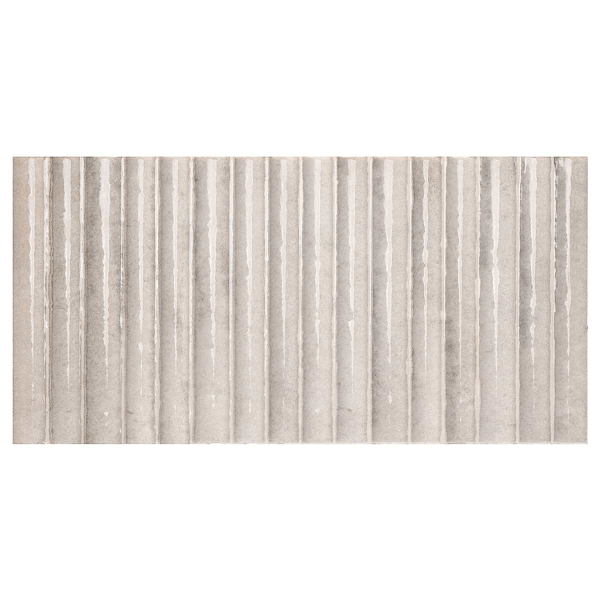 Shop Bryn Fluted Gray 6x12 3D | SohoStudioCorp.com
