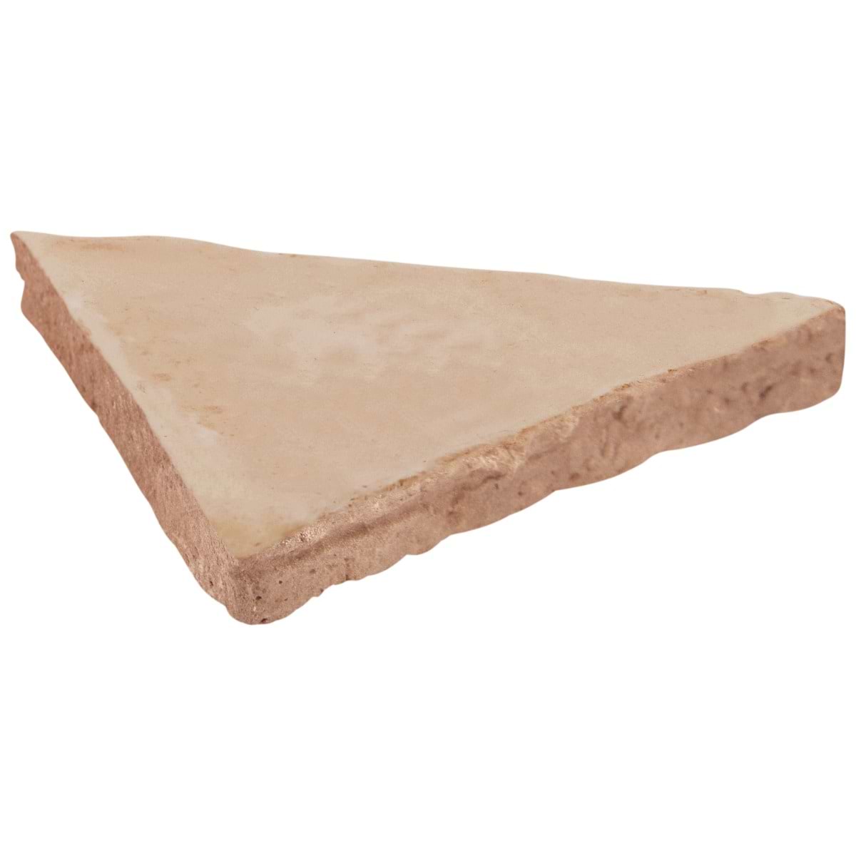 Shop Clay House Sand Beige 6" Triangle Matte Terracotta at ...