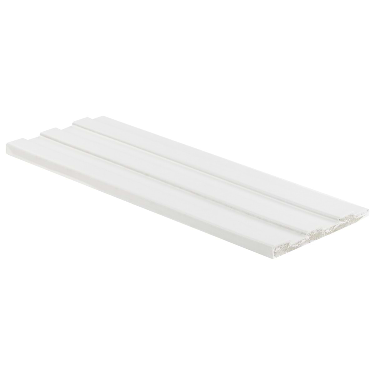 Shop Janelle 6x16 White 3D Matte Porcelain Tile at sohostudiocorp.com