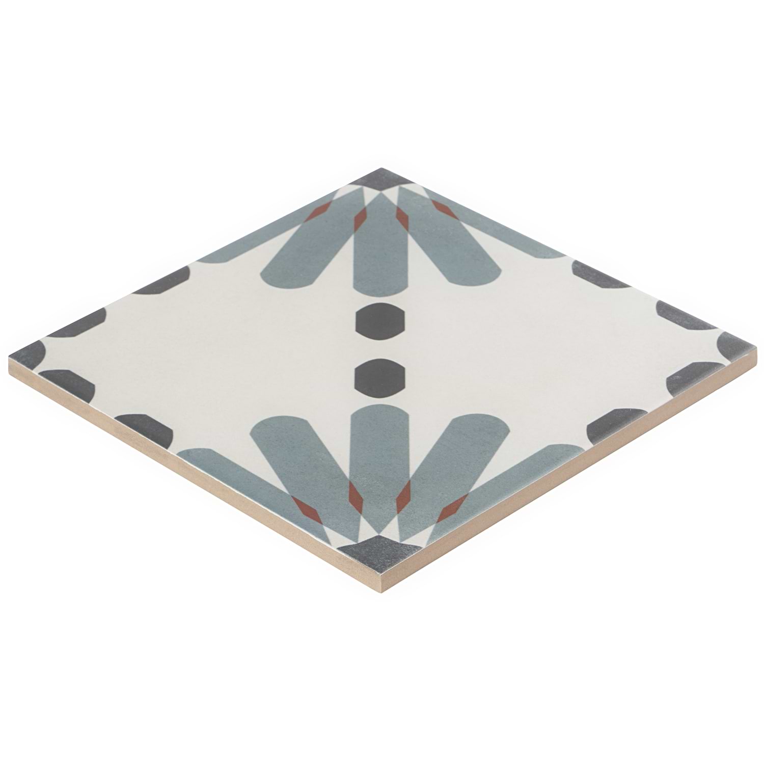Shop Dhar Daisy Blue 9x9 | SohoStudioCorp.com