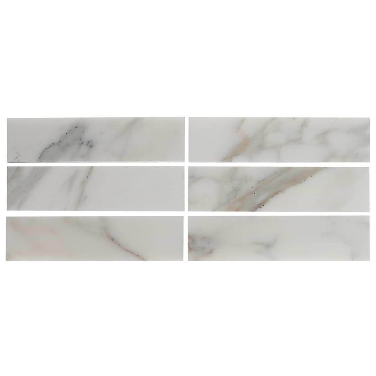 Shop Calacatta Gold Honed 2x8 | SohoStudioCorp.com