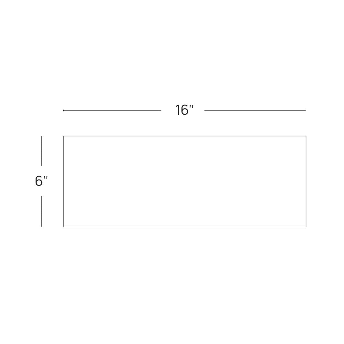 Shop Araminta Waves Pearl 6x16 Frosted Glass at sohostudiocorp.com