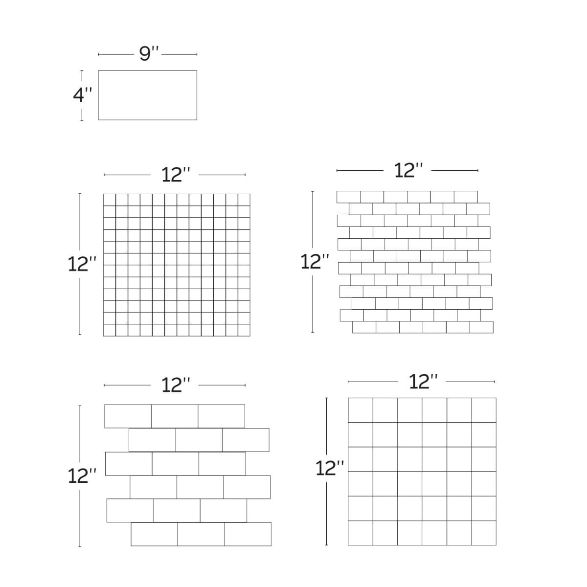 Shop Riverton Glacier 2x2 | SohoStudioCorp.com
