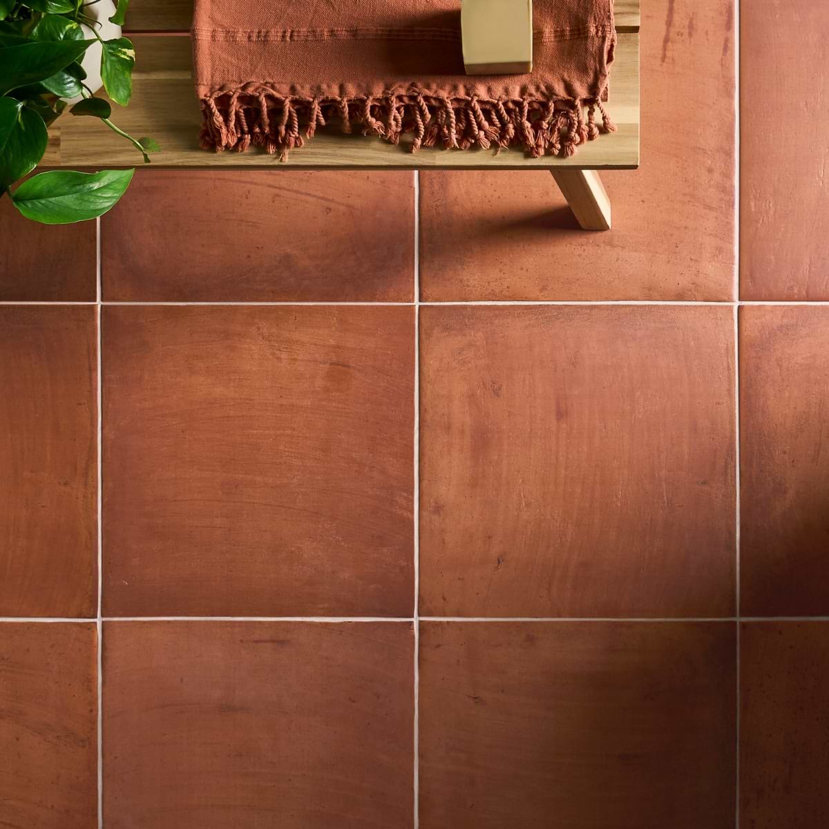 Shop Fuego Canyon Terracotta 18x18 Matte Porcelain Tile at ...