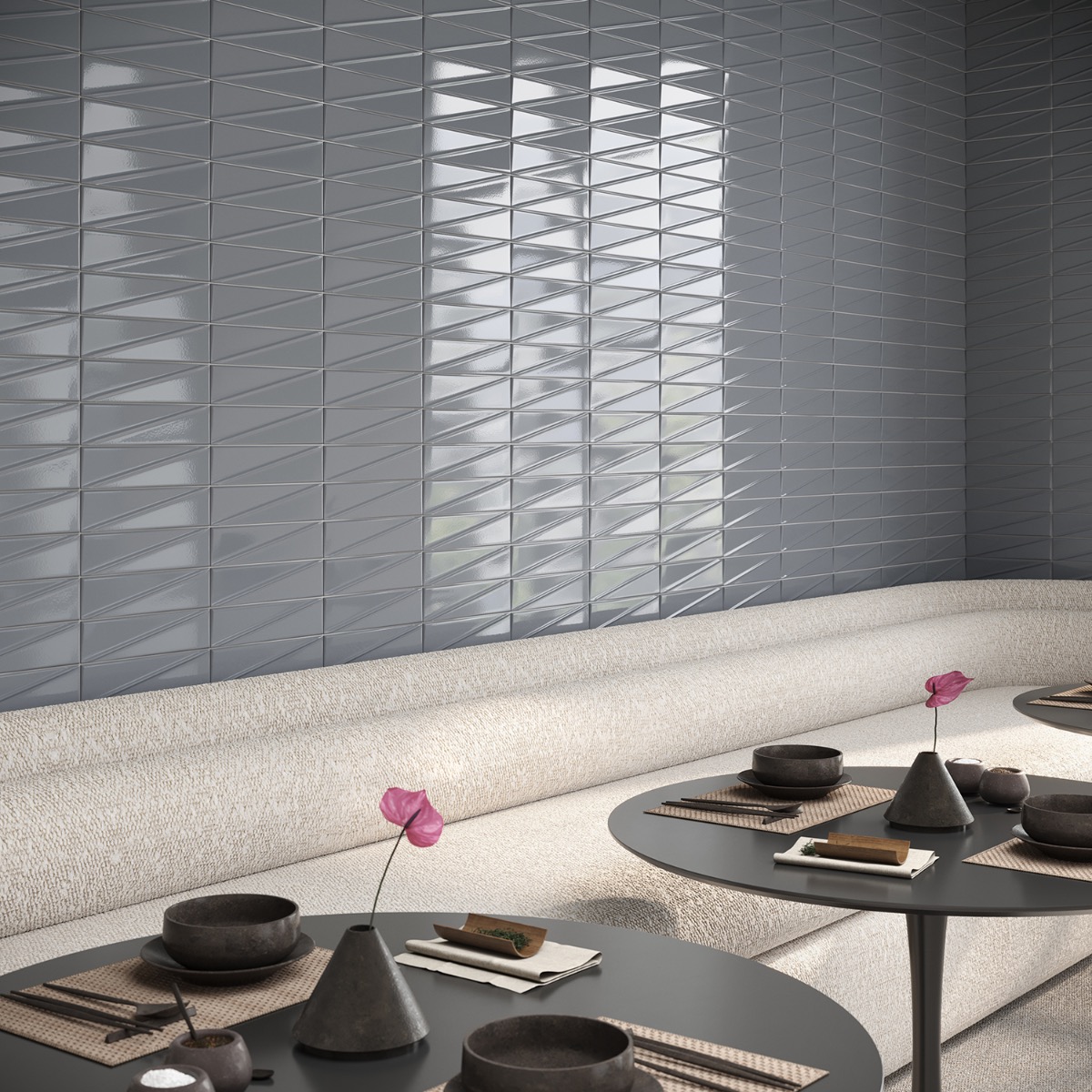 Shop Close Out - Pulse Misty Gray 3x12 Ceramic Subway Tile at ...