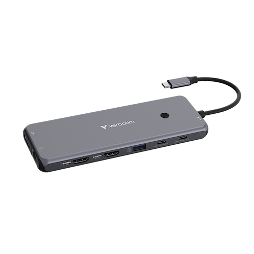 VERBATIM USB-C™PRO MULTIPORT HUB 13 Port 32153 - - כבלים ומתאמים