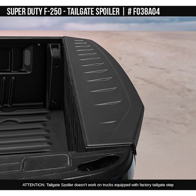 Ford F-250 2023-2025+ Tailgate Spoiler - Air Design México