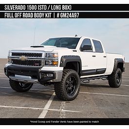 Silverado 14-15 Off Road Body Kit 79-98 - Air Design México