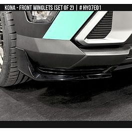 Hyundai Kona 24-25+ Front Winglet Set - Air Design Global