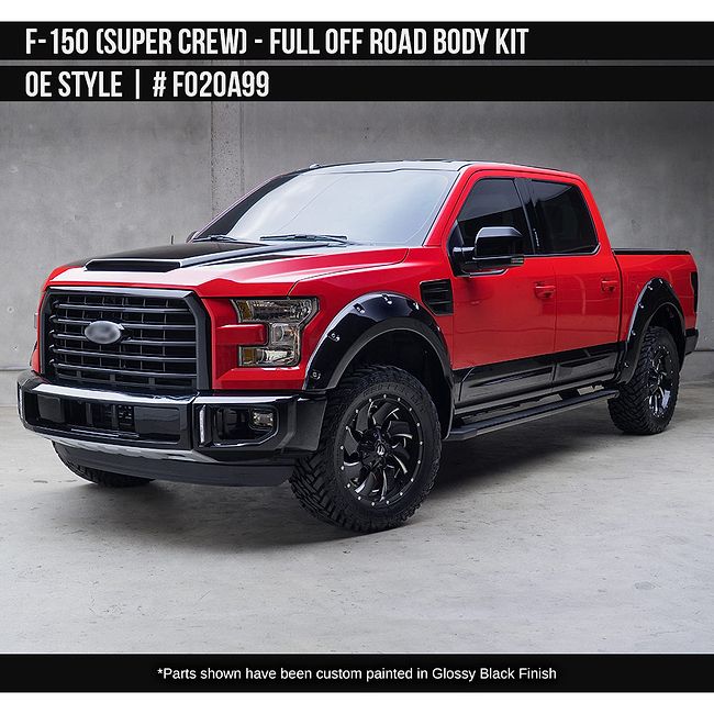 F-150 2015-2017 Off Road Body Kit OE Super Crew - Air Design