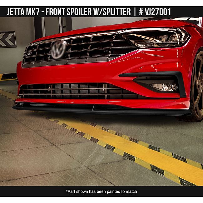 VW Jetta MK7 18-21 Front Spoiler with Splitter - Air Design