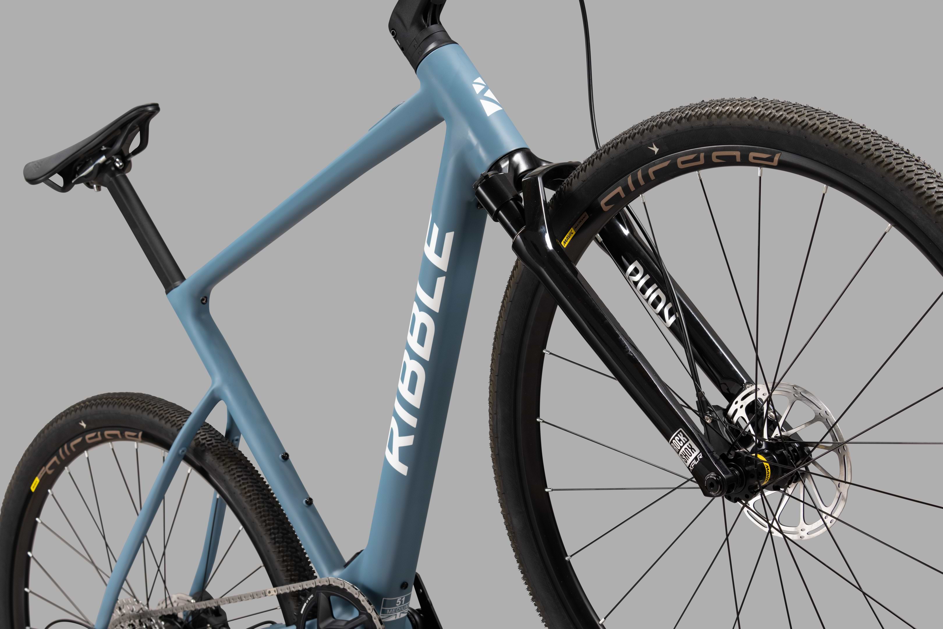 Ribble ALLGRIT E AL SPORTFIT Apex XPLR - Air Force Blue | Ribble Cycles