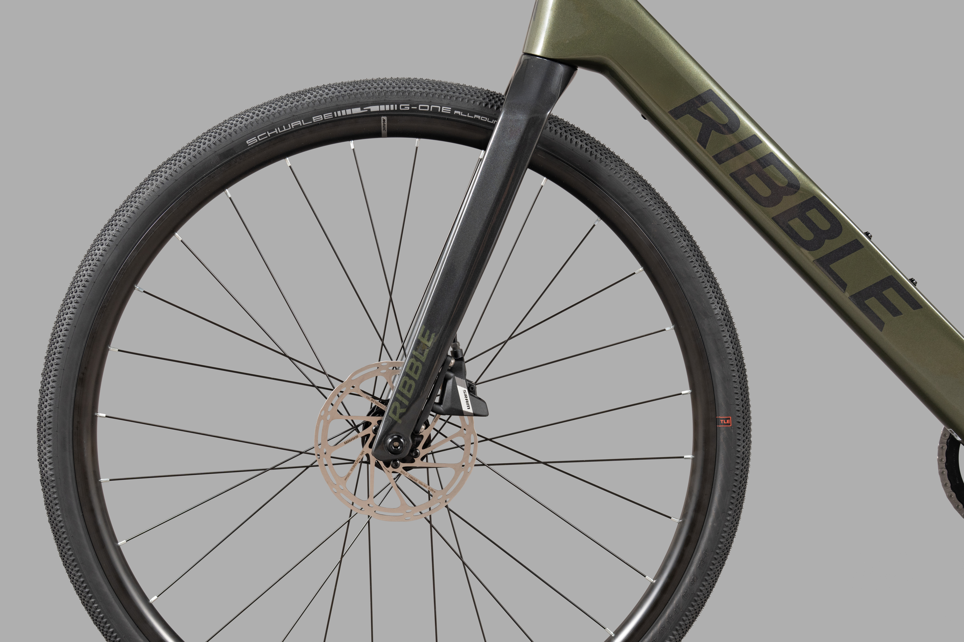 Ribble CGR E CARBON-X SPORTFIT Apex XPLR AXS - Champagne Green | Ribble ...