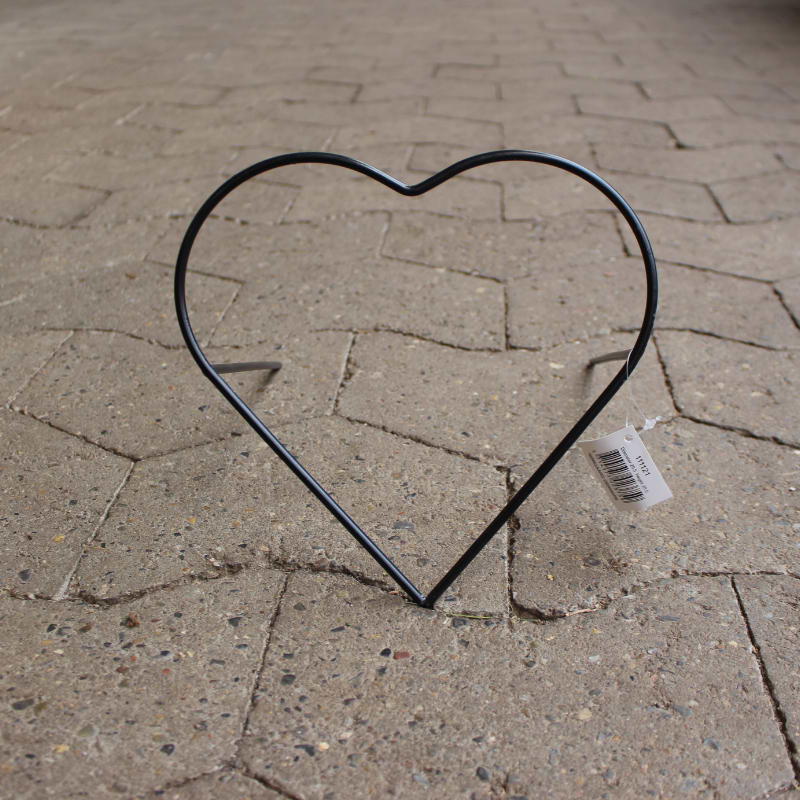 Metalhjerte på spyd - D 20,5 cm | købes online her|