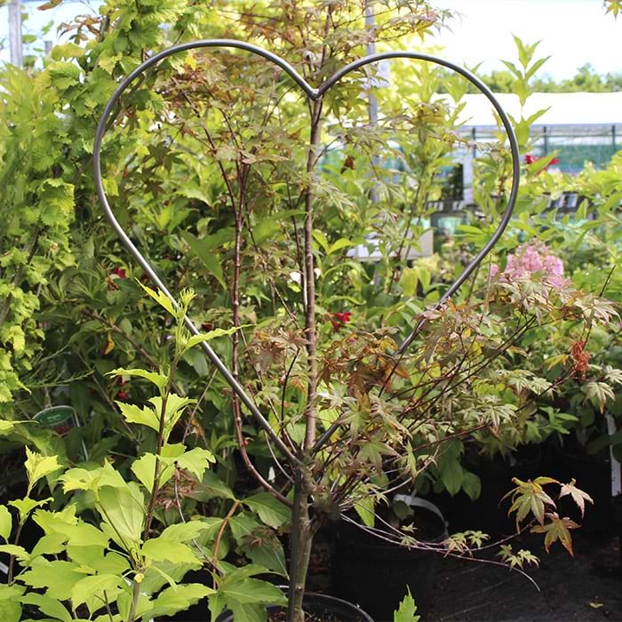 Blomsterhjerte Jern - Højde 92 cm