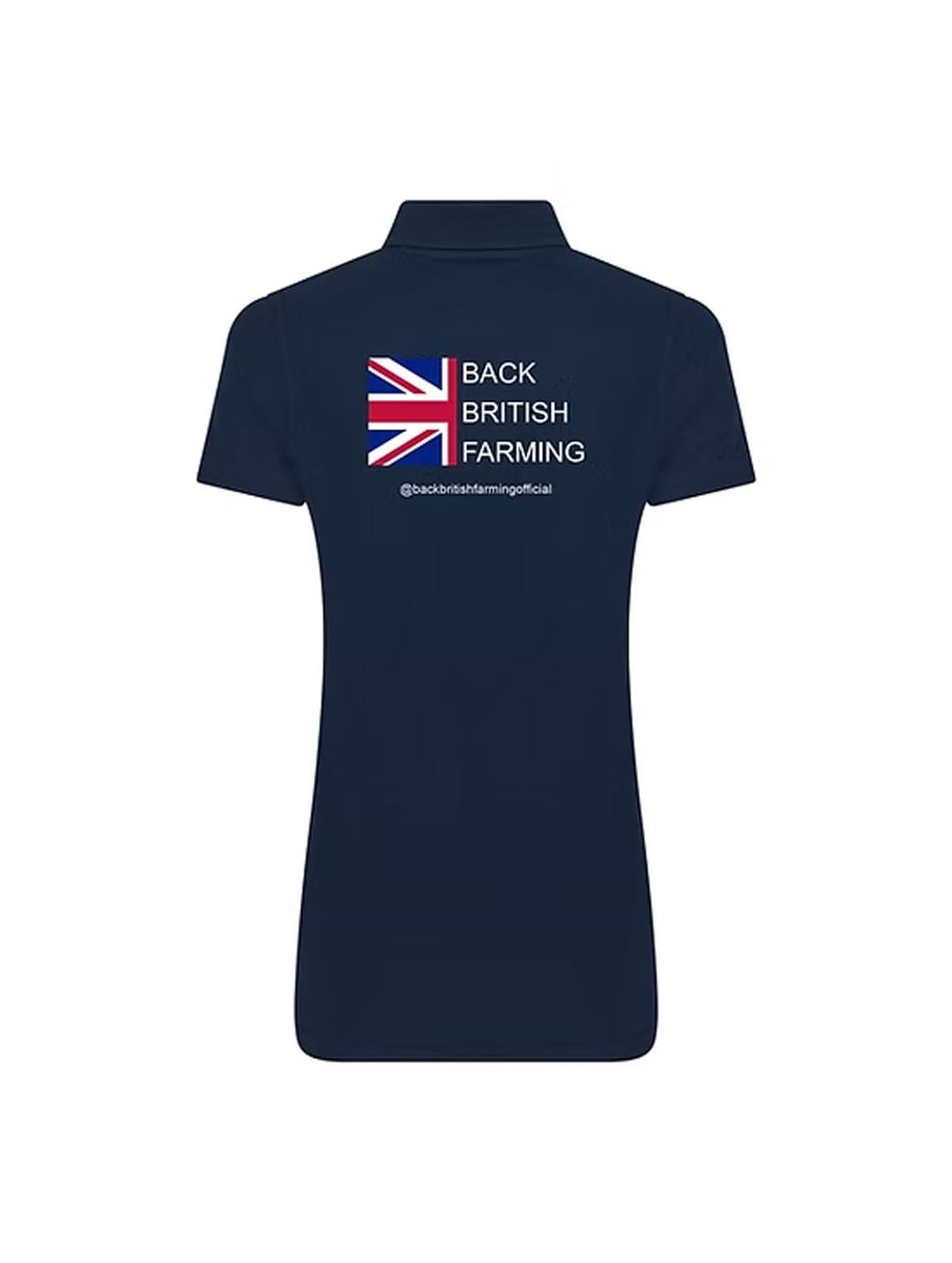 Back British Farming Women's Union Jack Polo