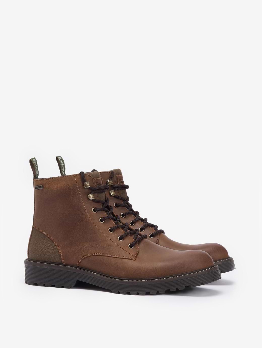 Barbour Men's Harvey Derby Boot Teak