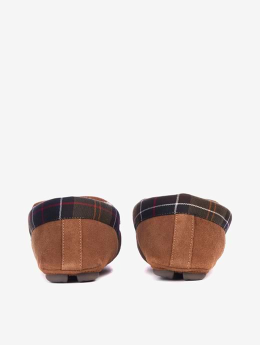 Barbour Men s Monty Moccasin Slippers Camel Suede