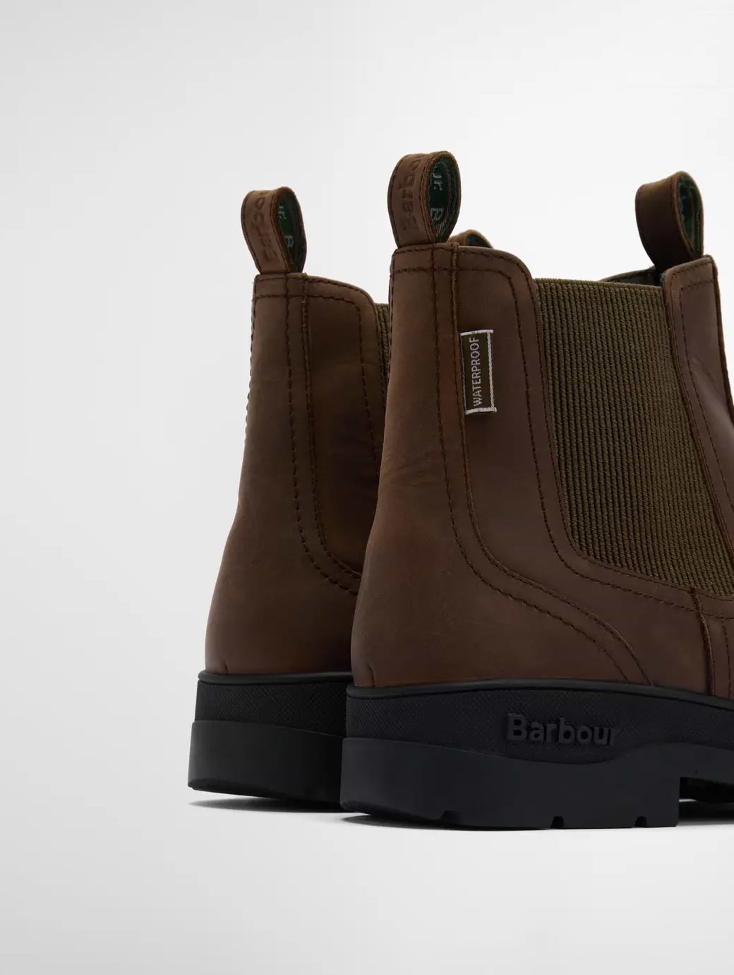 Barbour Men's Turnbull Chelsea Boot Dark Brown