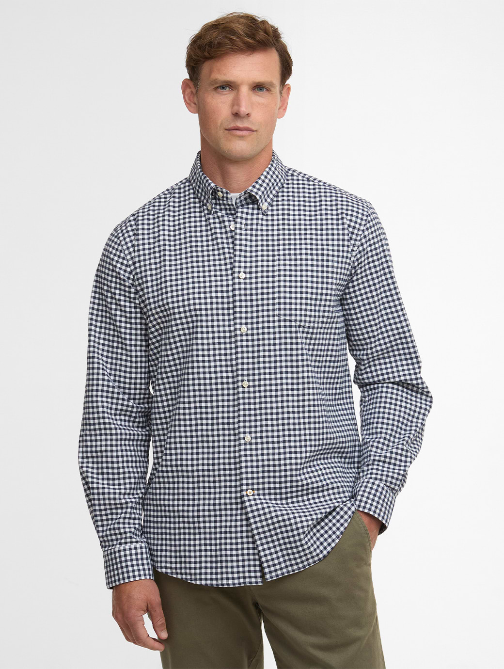 Barbour Men's Gingham Aukside Regular Shirt