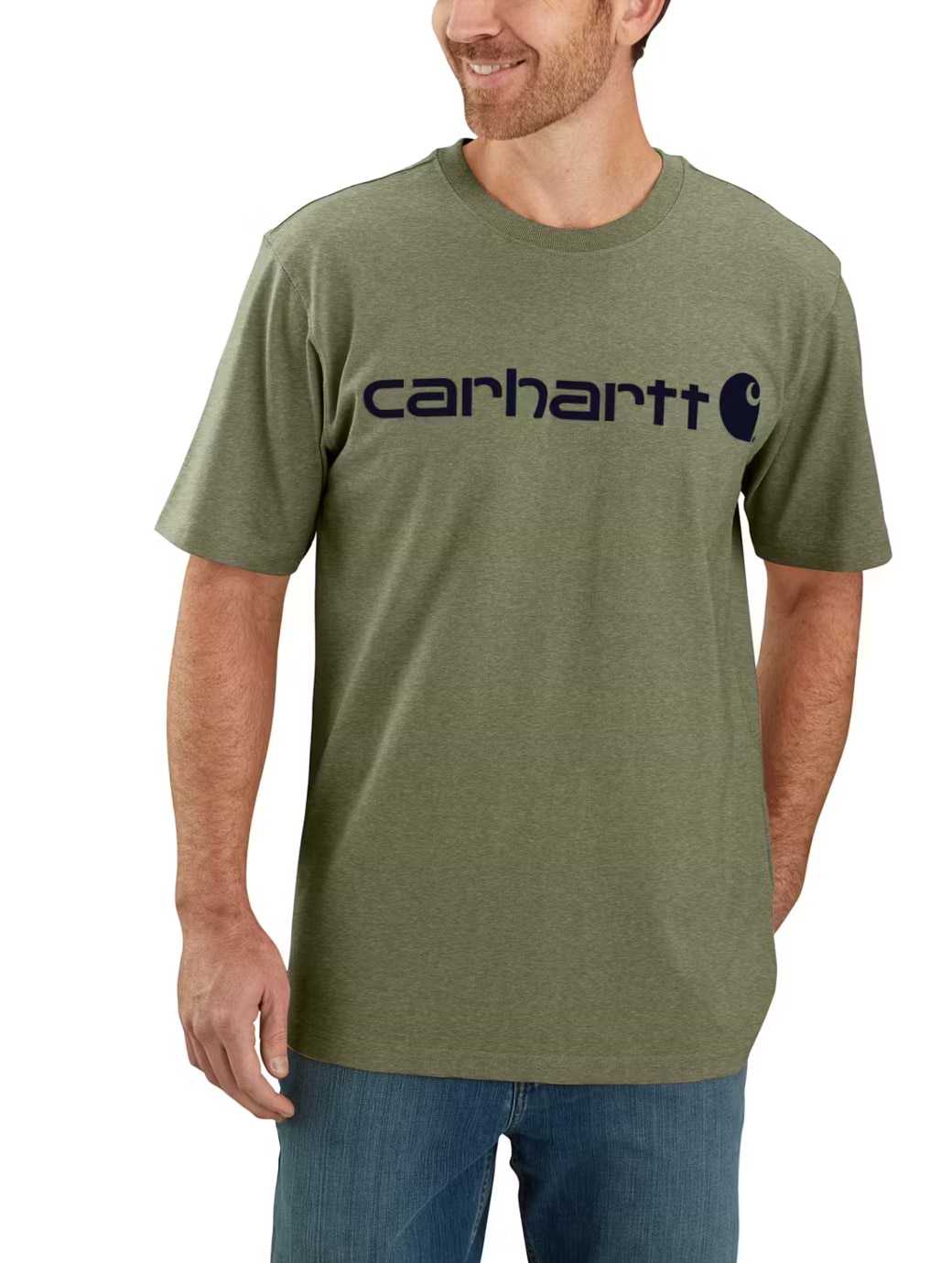 Carhartt Men's Dearborn Relaxed Logo T-Shirt