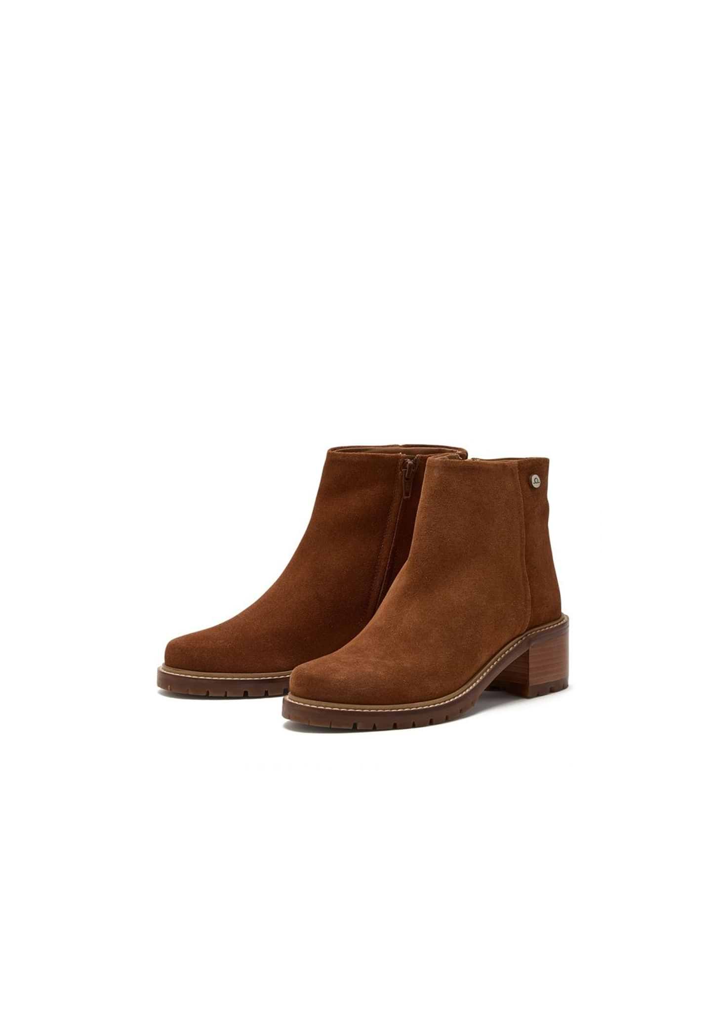 Chatham Women's Hays Casual Zip Boot Tan