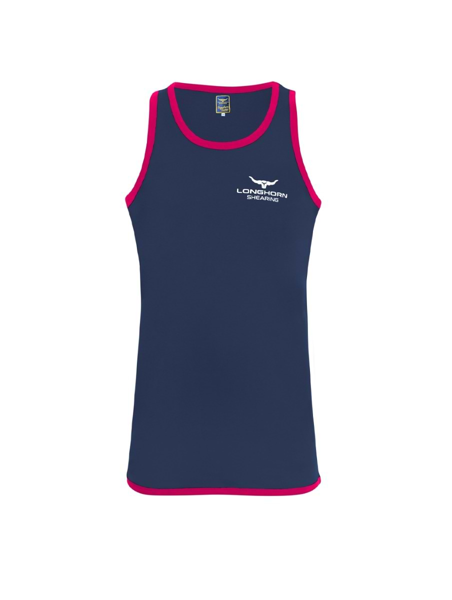 Horner Shearing Longhorn Long Tail Shearing Singlet Hampshire