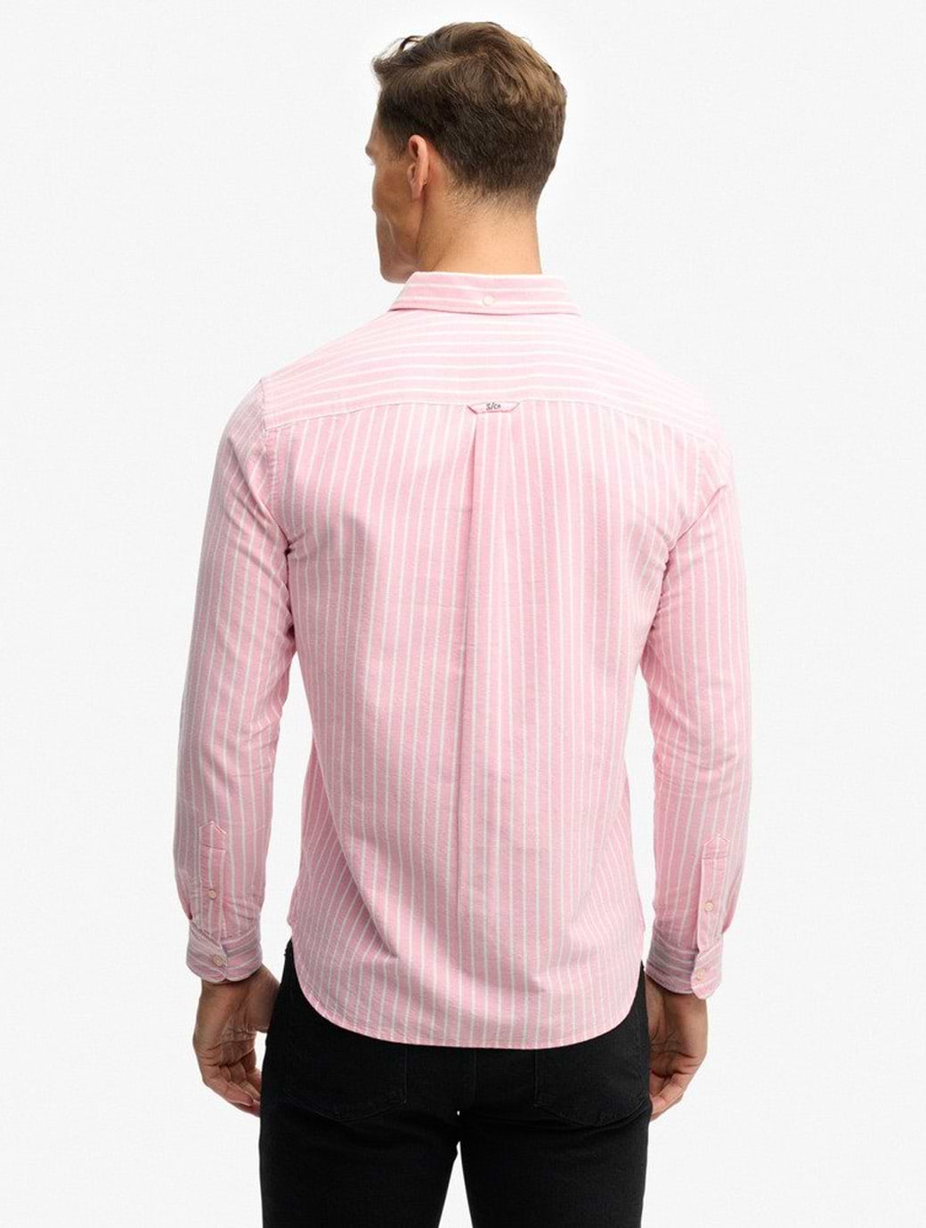 Superdry Men's Preppy Oxford Long Sleeve Shirt