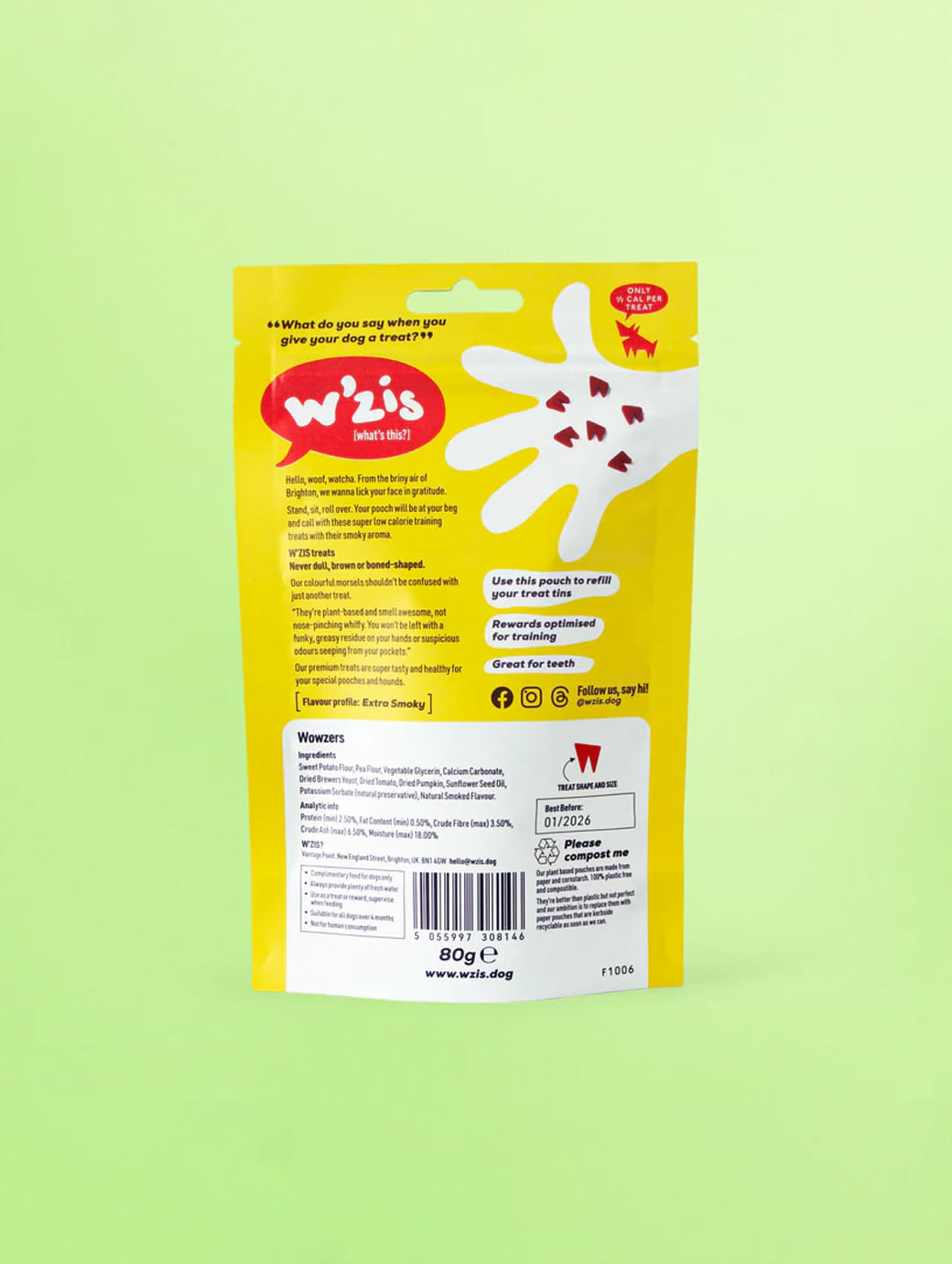 W'Zis Wowzers Pouch 80g