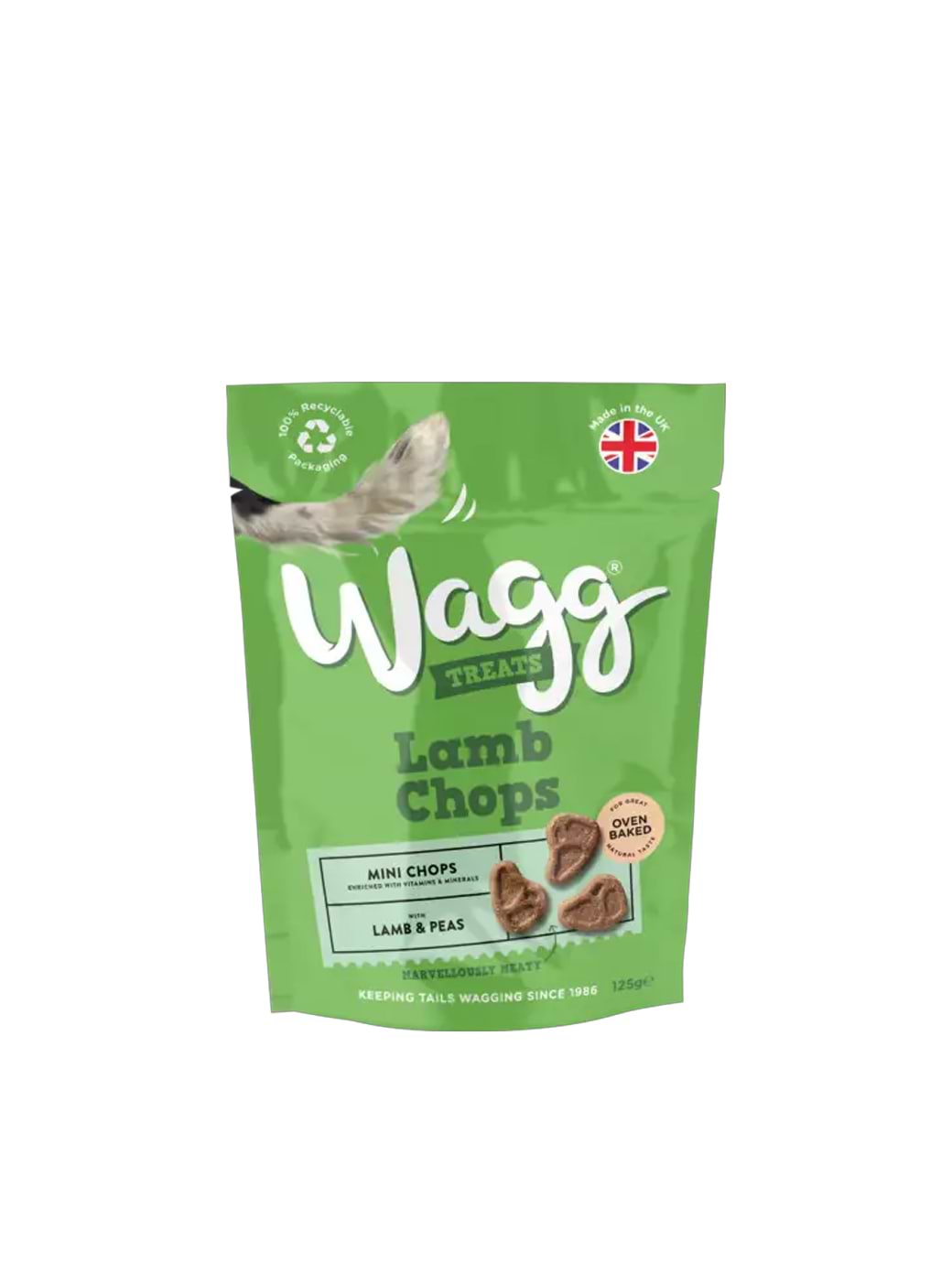 Wagg Lamb Chops & Peas Treats