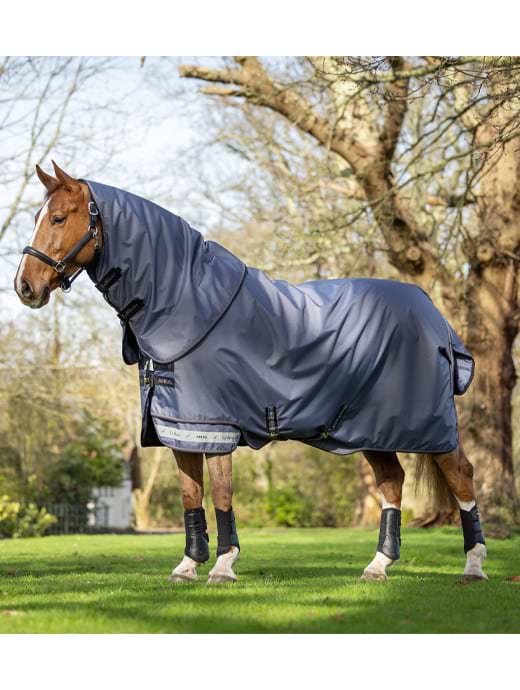 LeMieux Arika 600D Ripstop 0g Turnout Rug Jay Blue | Griggs Equestrian