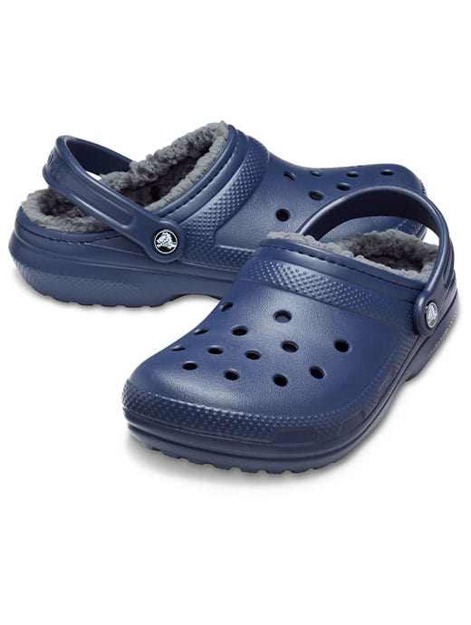 Crocs Unisex Classic Lined Clog Navy